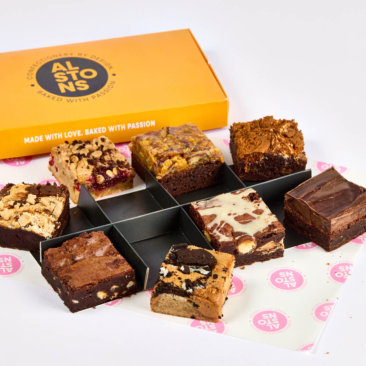 Luxury Brownie & Blondie Selection | Brownies Delivered By Post